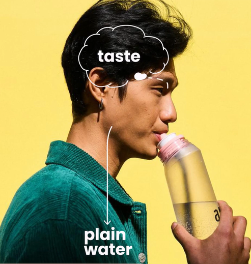 Drink More Water - Cap Tricks Your Brain to Make It Taste Like Fruit ...